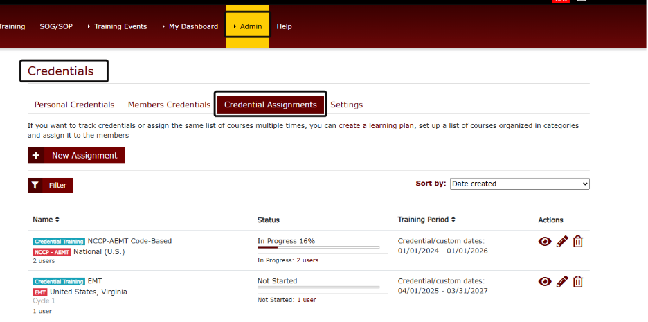 How to Renew Credentials