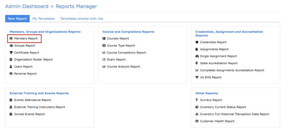 Reports: Formatting and Running Reports